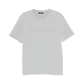 Balmain Balmain T-Shirts und Poloshirts - - Tops - Herren - Grau - XL