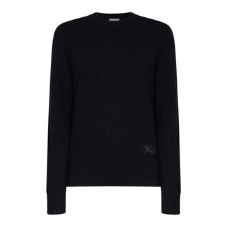 Burberry EKD Woll-Kaschmir-Pullover - - Knitwear - Damen - Schwarzk - S