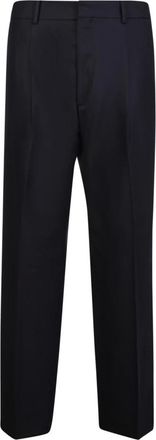 Costumein Homme, Pantalons, Noir, Taille: M Pantalon Noir Coupe Droite Style Élégant