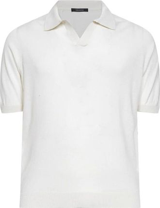 Tagliatore Homme, Pulls, Blanc, Taille: L Keith V-neck T-shirt