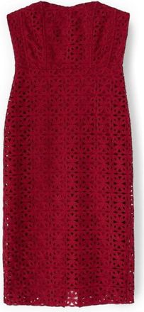 Motivi Macram&eacute;-Spitzenkleid im Etui-Schnitt - - Dresses - Damen - Rot - S