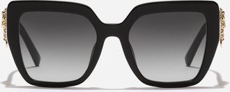 Dolce & Gabbana Devotion Sunglasses - Frau Neuheiten Black Acetat Onesize