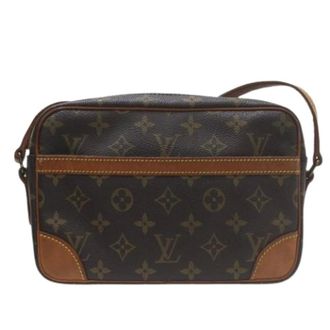Louis Vuitton Pre-owned Vintage Schultertasche aus Canvas - - Pre-owned - Damen - Braun - ONE SIZE