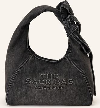 Marc Jacobs Hobo Bag The Bow Denim Sack Bag schwarz