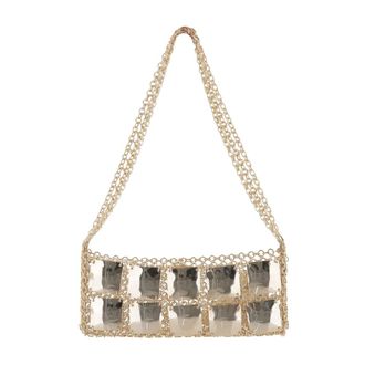 Silvia Gnecchi Femme, Sacs, Jaune, Taille: ONE Size Sac avec panneaux r&eacute;fl&eacute;chissants