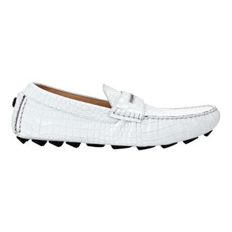 Philipp Plein Homme, Chaussures, Blanc, Taille: 39 EU Mocassin
