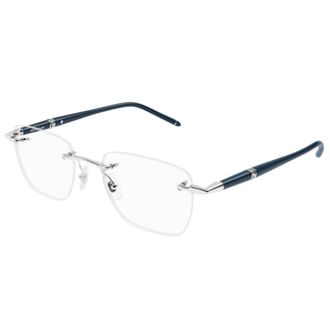 Montblanc Montblanc, unisex, Accessoires, Bleu, Taille: 53 MM Linea Meisterst&uuml;ck Optical Frame