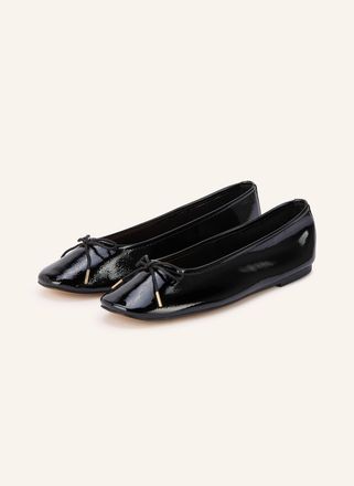 Inuovo Lackballerinas schwarz