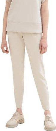 Tom Tailor 1008375 Pantalon Ample, 12365-Dusty Beige, 38W x 30L Femme