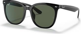 Ray-Ban Rb4379d Sonnenbrillen Schwarz Fassung Grün Glas 55-19