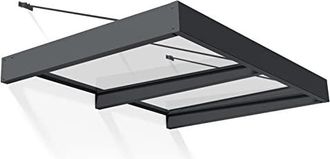 Palram Canopia by Palram Vordach Sophia XL 1.9x1.4 anthrazit, klar