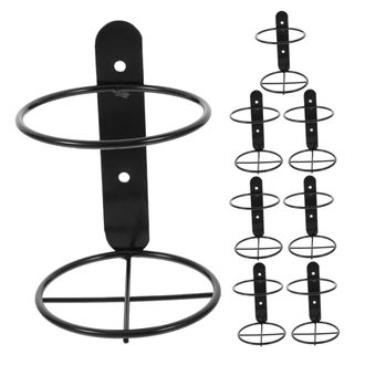 NUOBESTY 8 Stück Teiliges Wand weinregal aus Robustem Einzelner Flaschenhalter für Stilvolle Weinaufbewahrung und Platzsparende Wandmontage für Küche Bar und K