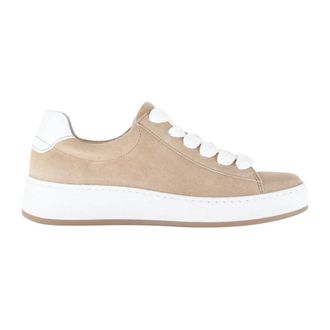 Gabor Femme, Chaussures, Beige, Taille: 38 1/2 EU Low Baskets