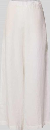 Ecoalf Wide Leg Leinenhose mit elastischem Bund Modell MOSSI