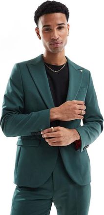 Twisted Tailor Buscot - Veste de costume densemble coupe skinny - Vert forêt