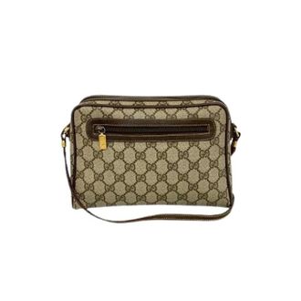 Gucci Pre-owned Sac bandouli&egrave;re en cuir GG - Femme - Pre-owned - Brun - Taille: ONE Size