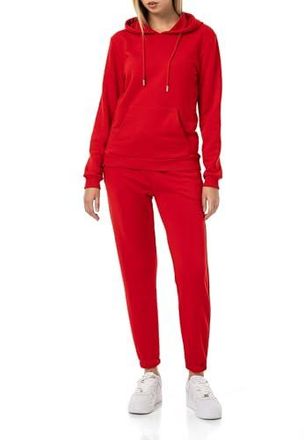 Red Bridge Redbridge Surv&ecirc;tement 2 pi&egrave;ces confortable pour femme avec sweat &agrave; capuche et pantalon de jogging, tenue d&eacute;contract&eacute;e pour le sport et la vie quotidie
