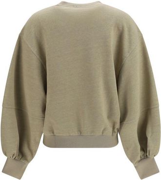 Brunello Cucinelli Cotton and Linen Blend Sweatshirt - Beige