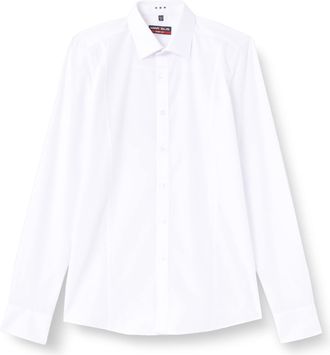 Marvelis Hemd Body Fit weiss mit Teilungsnaht - 6798.64.00, Kragenweite / Größe:44 / XL