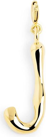 Singularu Letter XL Charm. Messing mit 18 Kt Vergoldeter Beschichtung. Schmuck für Damen. Buchstabe J