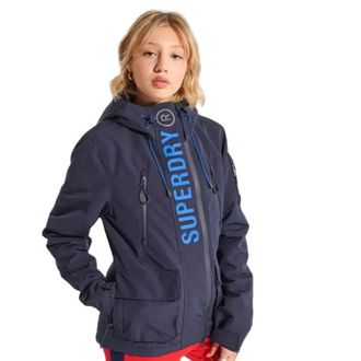 Superdry Windcheater Coupe vent f&uuml;r Frauen - - Jackets - Damen - Blau - XS