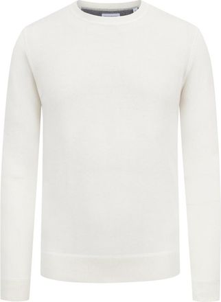 Tom Rusborg Leichter Rundhalspullover aus einem Baumwolle-Seide-Mix in