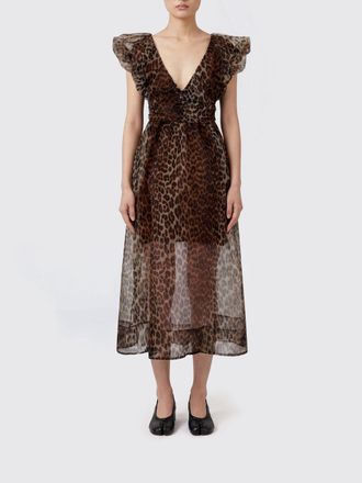 Ganni Robe Femme couleur Multicolore