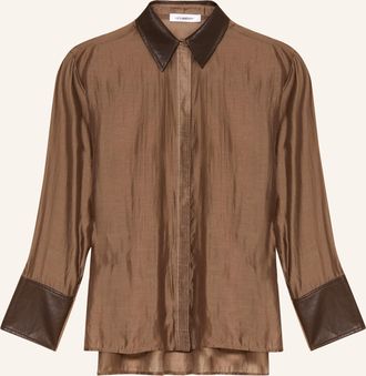 Co'Couture Cocouture Hemdbluse Kawacc braun