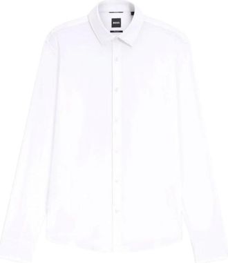 HUGO BOSS Homme, Chemises, Blanc, Taille: 3XL Formal Shirt