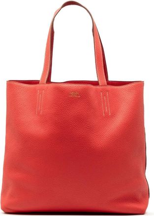 Herm&egrave;s Shopper - Clemence Double Sens 36 - Gr. unisize - in Rot - f&uuml;r Damen
