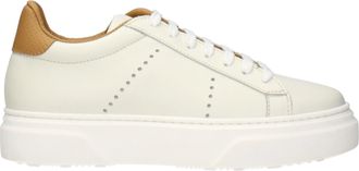 Eleventy Baskets Eleventy Femmes Cuir Beige/Marron