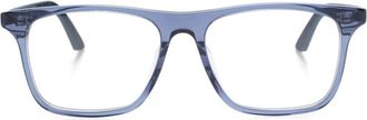 Montblanc Brille mit eckigem Gestell - Blau