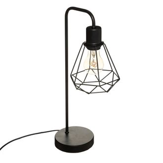 Atmosphera Lampe rechts Flave H46cm, schwarz