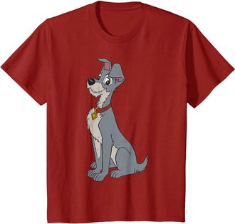 Disney Lady and the Tramp Einfaches Tramp-Portr&auml;t T-Shirt