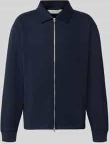 Selected Regular Sweatjacke aus Baumwoll-Mix Modell TOM