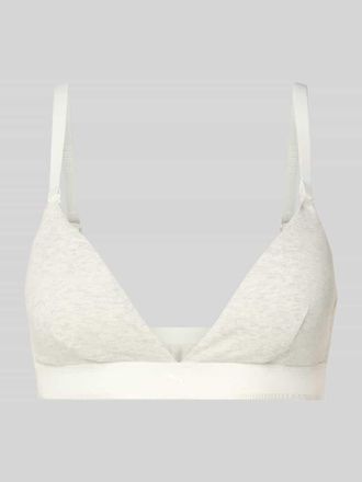 Puma Bralette in Triangel-Form mit verstellbaren Tr&auml;gern