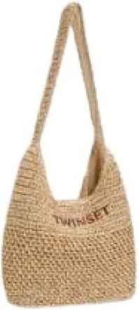 Twinset Femme, Sacs, Beige, Taille: ONE Size Sacs &agrave; &eacute;paule