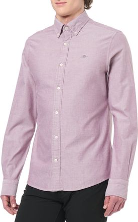 GANT Herren Slim Classic Oxford Shirt Hemd, Rot, L