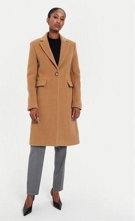 Pinko Pinko Wollmantel Cambogia 103697 A225 Braun Regular Fit