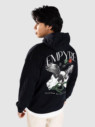 Empyre Contrast Eagle Sweat à capuche noir