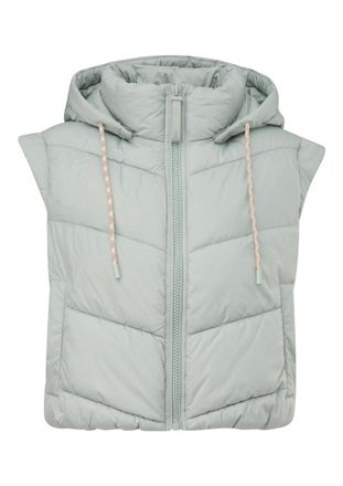 Comma Weste mit abnehmbarer Kapuze