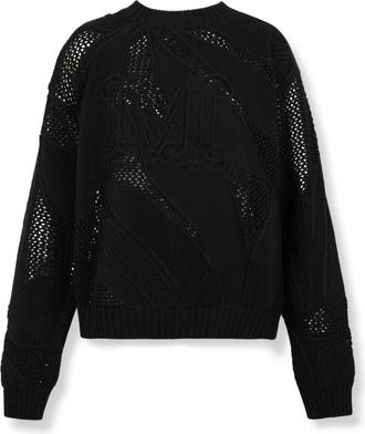 Max Mara Femme, Pulls, Noir, Taille: 40 FR Maglia Salvo