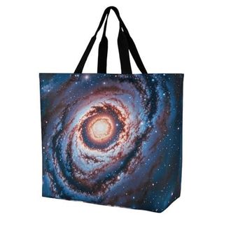 Generic Plan&egrave;tes, &Eacute;toiles Et Galaxie Sac Cabas L&eacute;ger Tote Bag Grand Sac A Main Femme Pour Shopping Gym Voyage