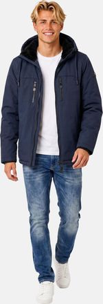 Alessandro Salvarini Winterjacke ALESSANDRO SALVARINI ASMori, Herren, Gr. XXL, blau (navy), Obermaterial: 100% Polyester. Innenseite: 100% Polyester, Jacken Winterjacke, m
