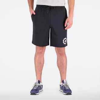 New Balance Homme Sport Seasonal French Terry Short en Noir, Coton Fleece, Taille 2XL