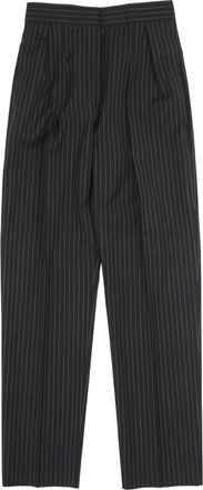 Max Mara Femme, Pantalons, Noir, Taille: 38 FR Wide Pantalons