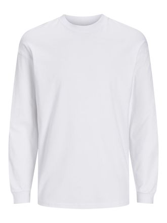 Jack & Jones Male Langarm-T-Shirt Einfarbig Langarm-T-Shirt