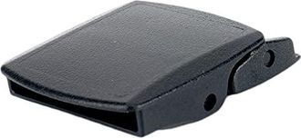 SM SunniMix Ceinture Automatique à Cliquet pour Homme avec Boucle Coulissante pour Ceinture de 38 Mm, Noir, 6 x 4,7 cm