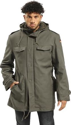 Brandit BW Parka Flag, color: olive, size: 54