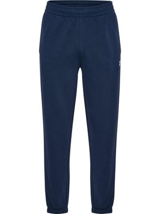 Hummel Jogginghose HMLPULSE SWEAT PANTS mit gesticktem Chevron-Logo, aus Baumwolle und Polyester